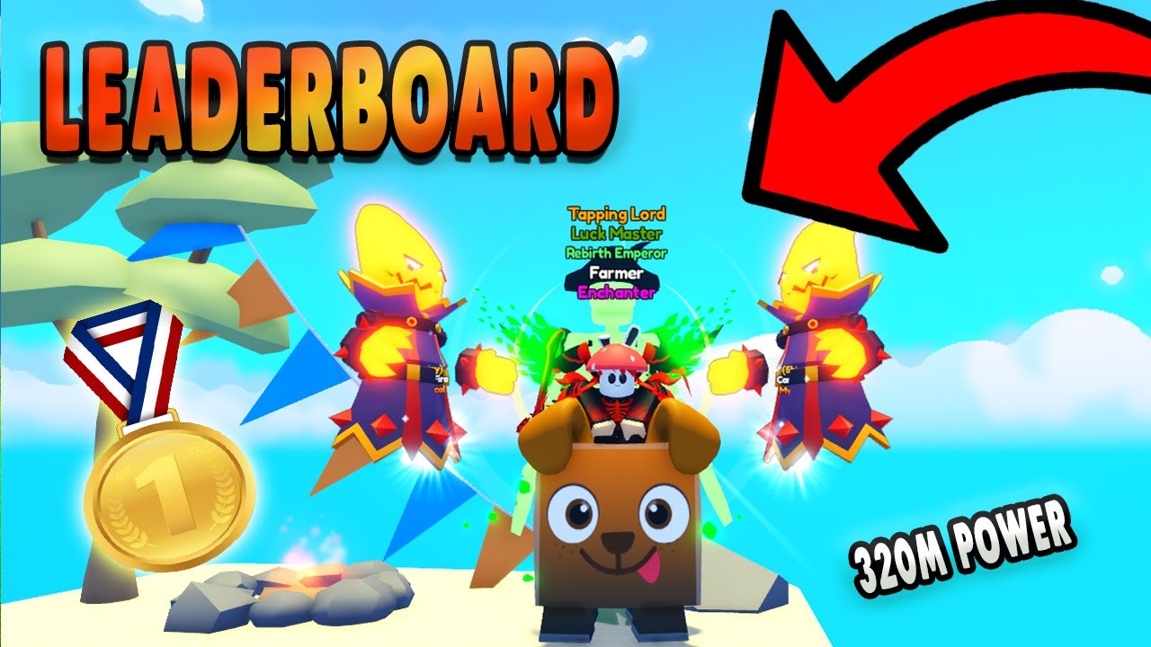 How I Became A Leaderboard Player In Tapping Simulator (Roblox) - YouTube