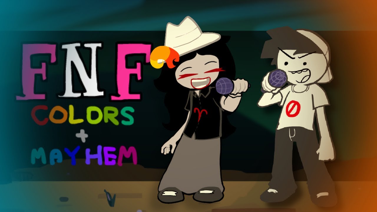 Friday Night Funkin': Colors & Mayhem [Gameplay] - YouTube