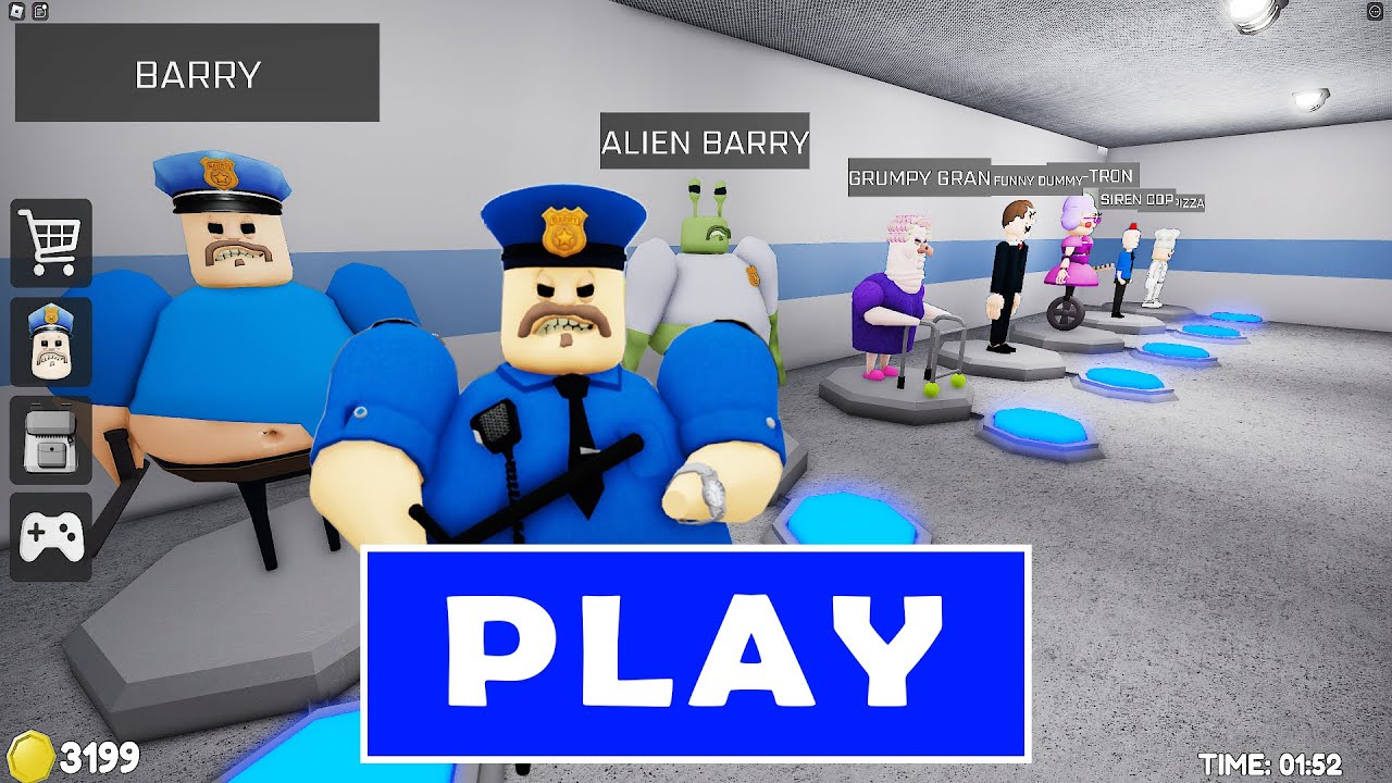 BARRY'S PRISON RUN! (OBBY) - All Items Unlocked & All Morphs Unlocked ...