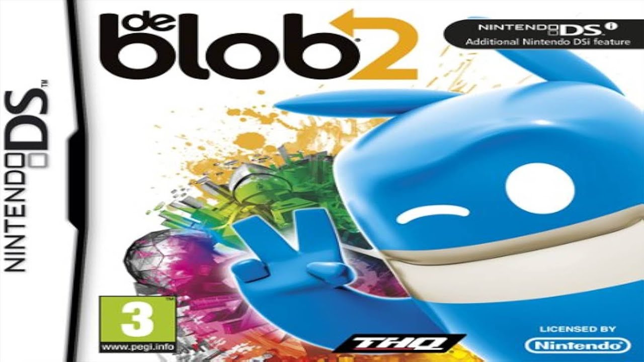 De Blob 2 Gameplay Nintendo DS - YouTube