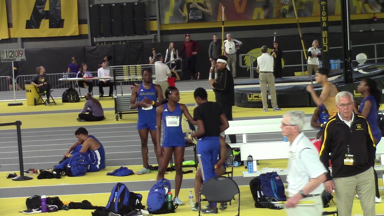Black and Gold Premier Mens Long Jump Jamal Britt Jump 7 - YouTube