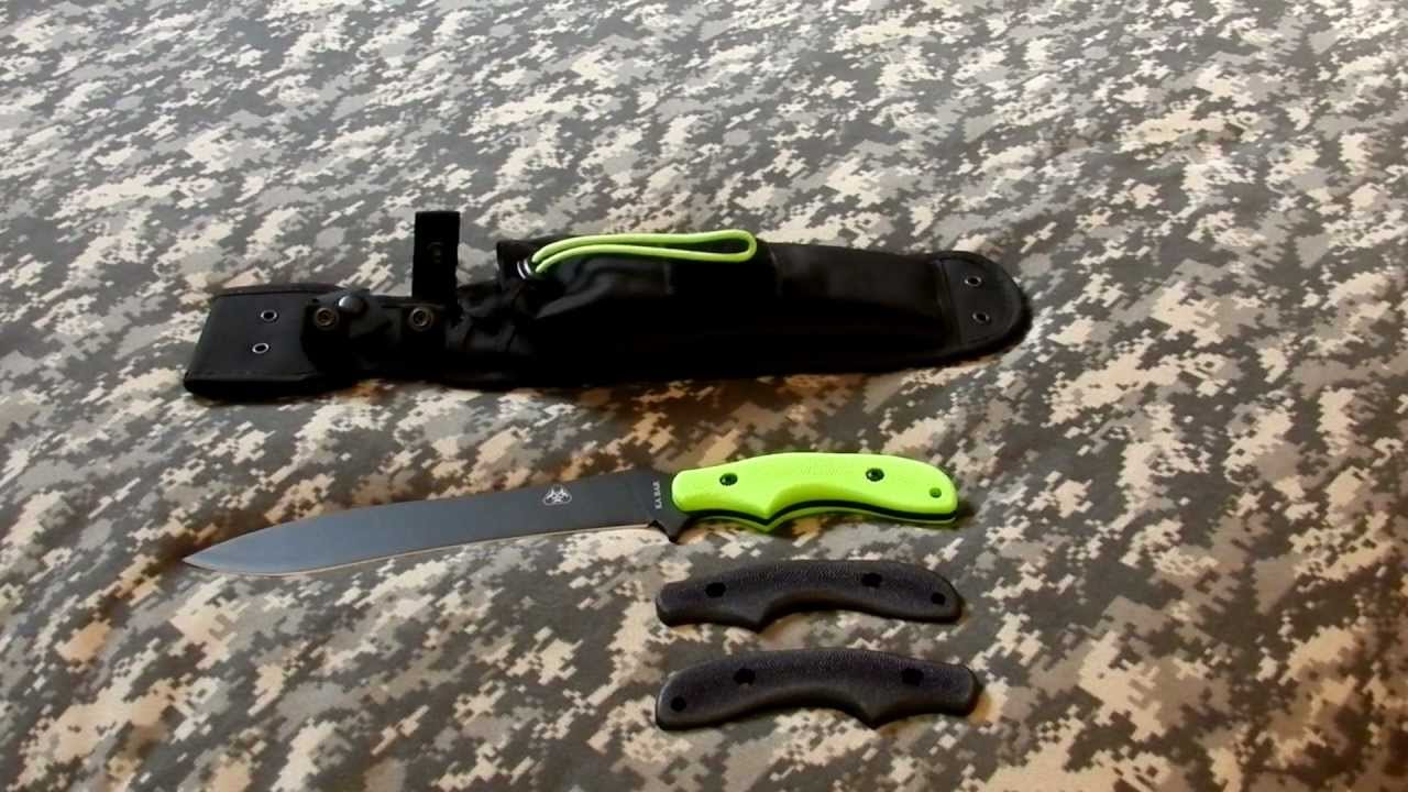 Knife Review: KA-BAR ZK War Sword - YouTube