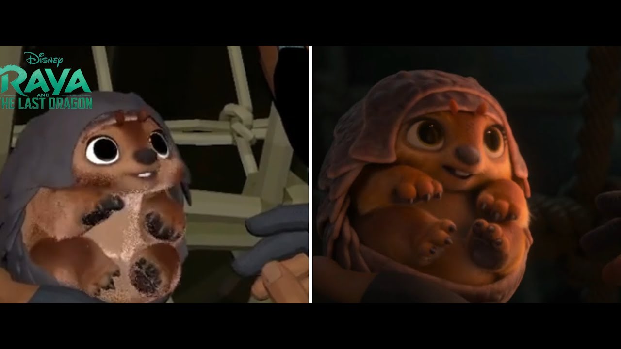 Raya and Tuk Tuk's Animation Process | Raya and the Last Dragon - YouTube