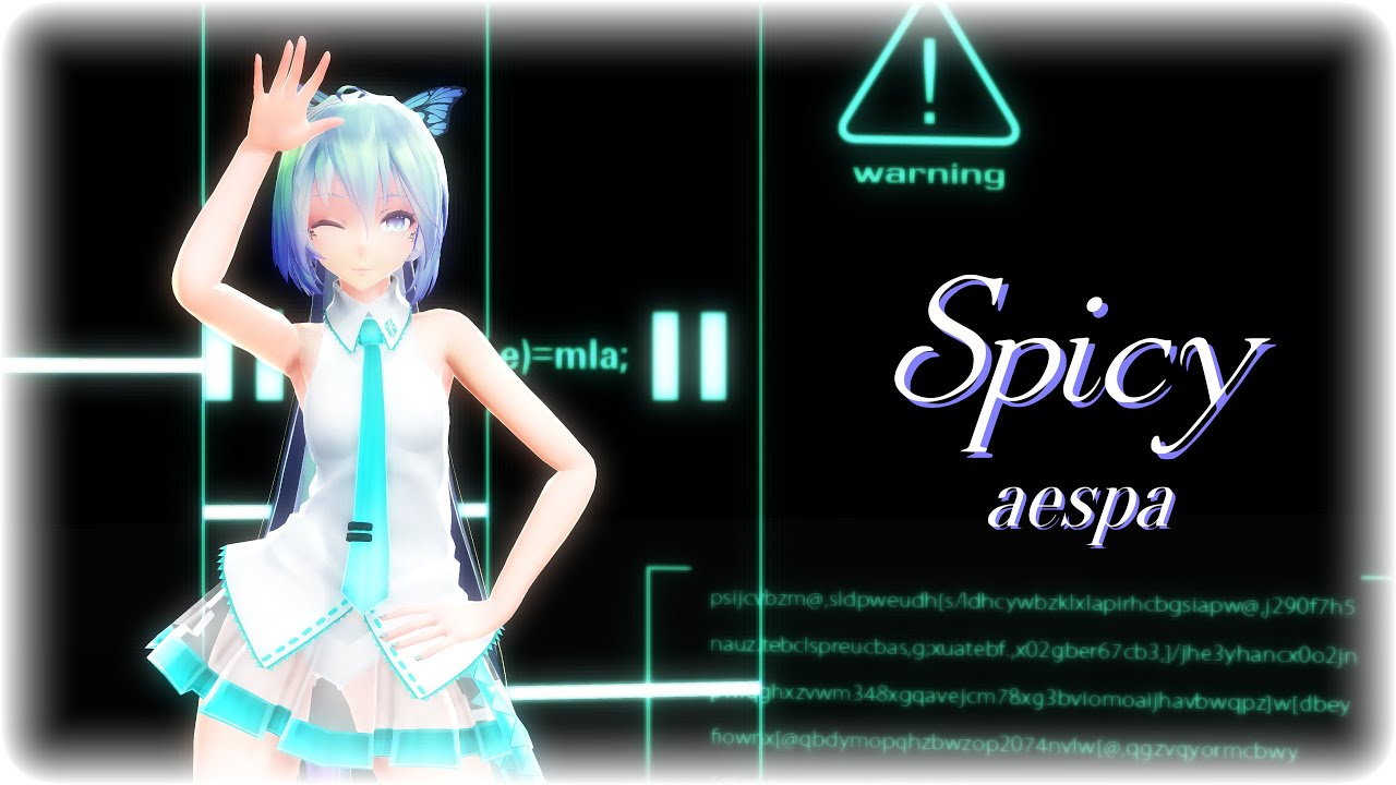 【MMD】aespa - "Spicy"【Tda Miku】 - YouTube