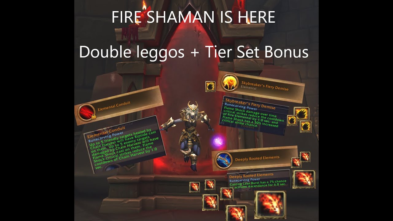 MEATBALLS 2.0. | Ele Shaman PTR testing double leggos + Tier Sets! Fire ...