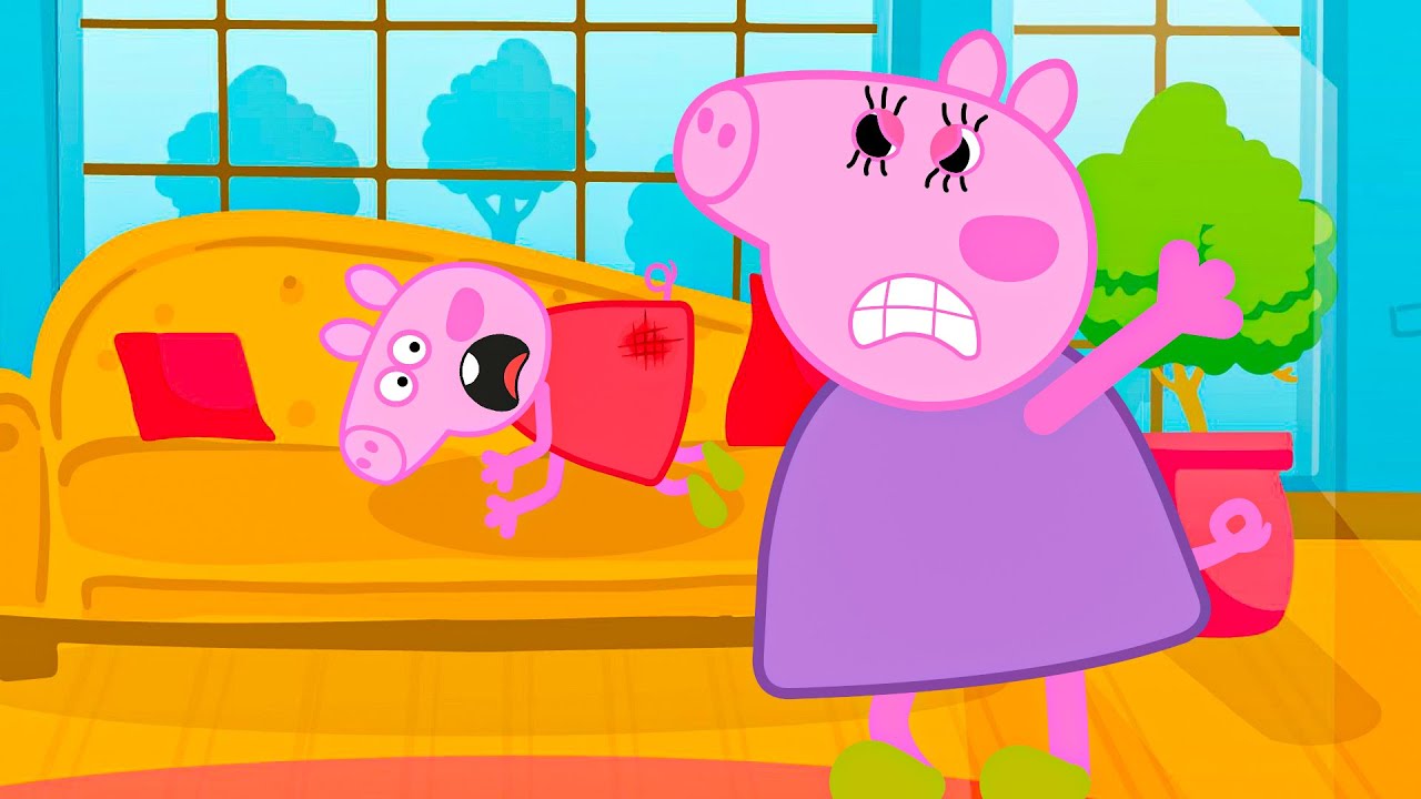 Mummy Pig Gets MAD! Peppa Makes George Cry 😱 | Peppa Pig Funny ...