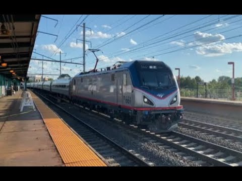 Trains at Elizabeth Station Part: II - YouTube