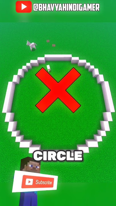 How To Create Round Pool In Minecraft Without Mods?🔥 - YouTube