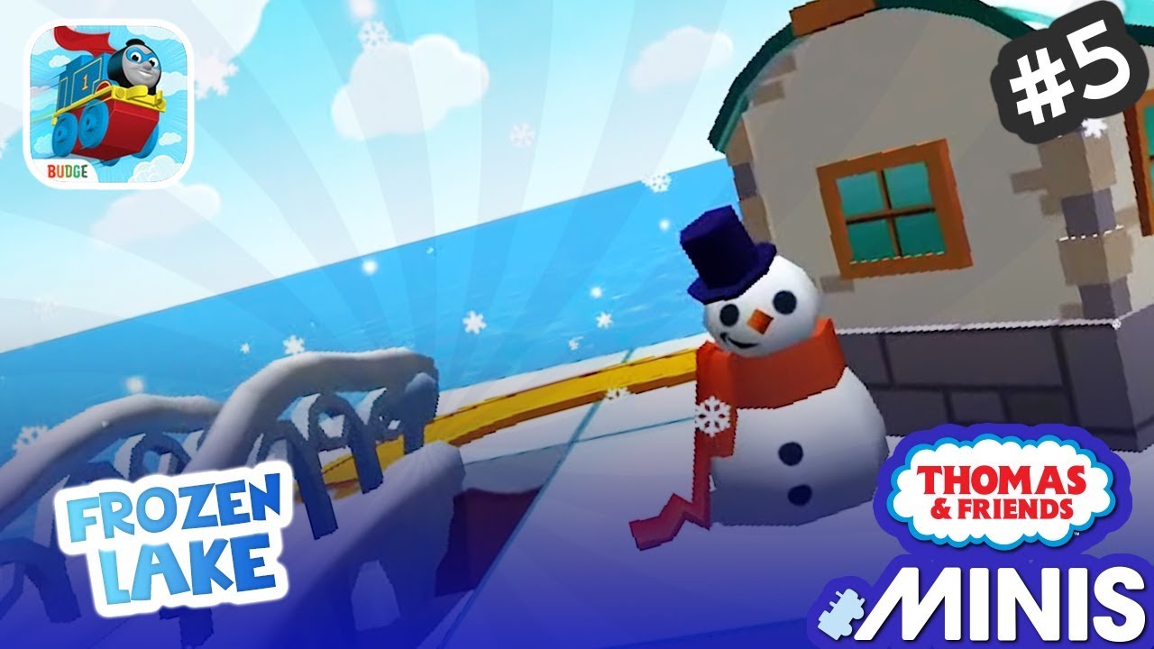 Thomas and Friends Minis #5 ️ ☃️ FROZEN Lake ★ iOS / Android app (By ...