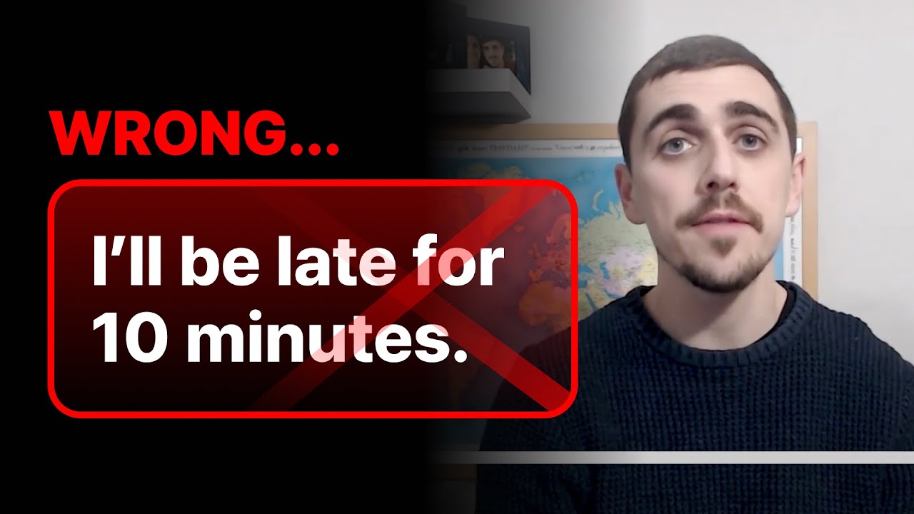 Don’t Say ‘I will be late for 10 minutes' | Common Grammar Mistake ...