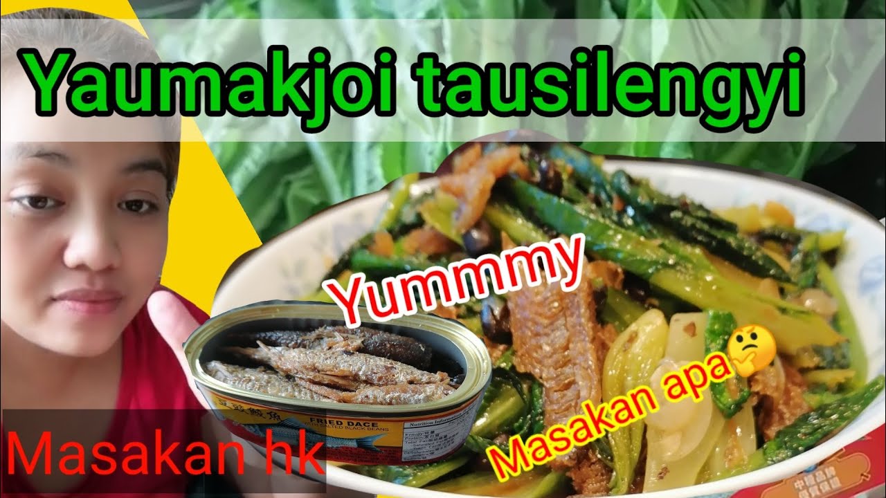 CARA MEMASAK SAYUR IKAN KALENG Fried dace salted black beans# ...