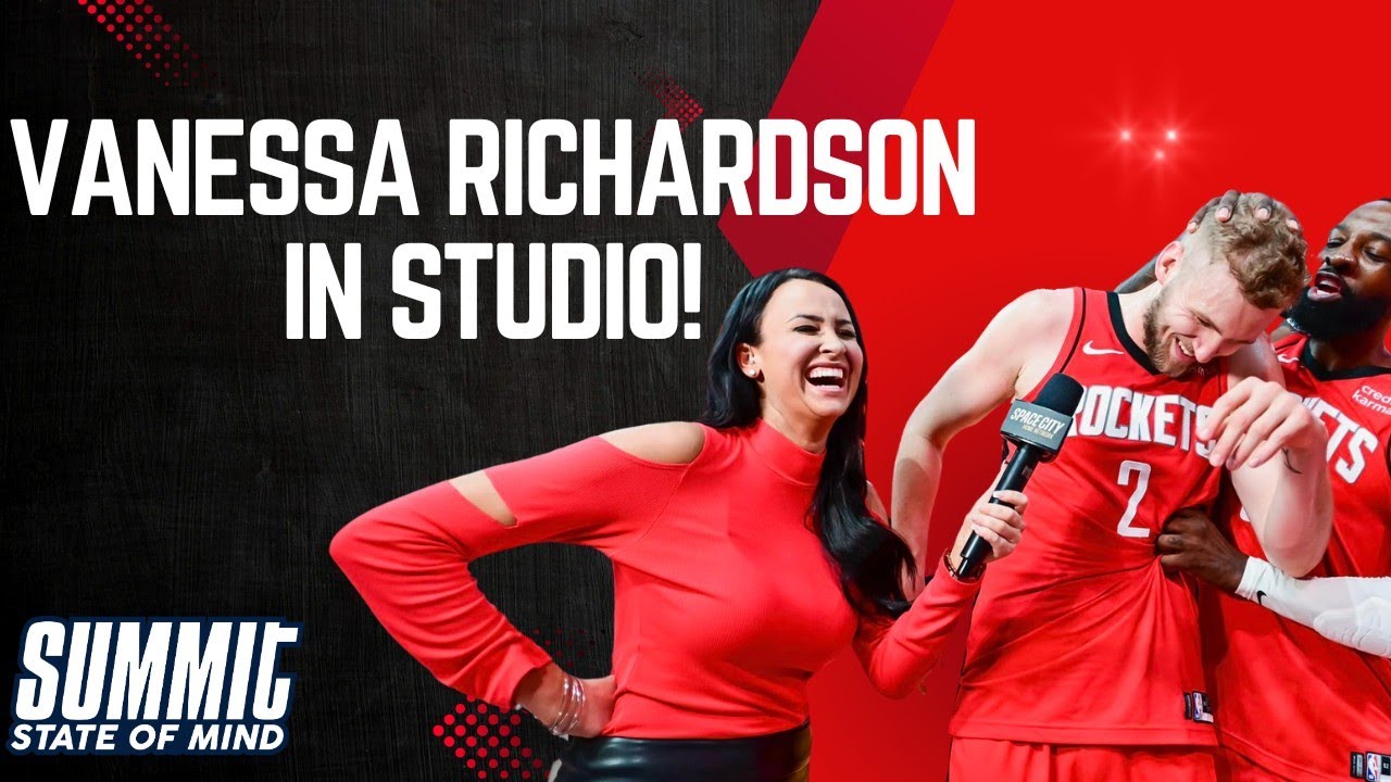 Vanessa Richardson Talks Hype For Houston Rockets Season! | Summit ...