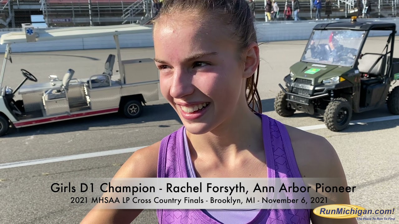 Interview: Rachel Forsyth, Ann Arbor Pioneer - Girls D1 Champion at ...