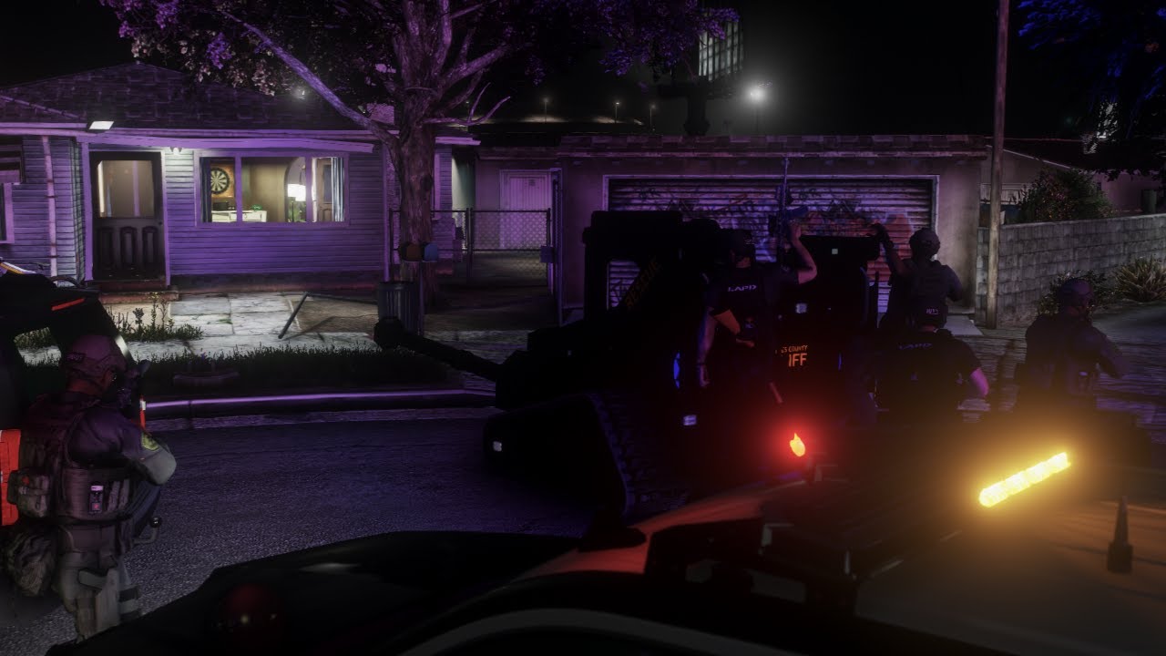 The Most Ultra Realistic LAPD Patrol You'll Ever See In GTA V ...