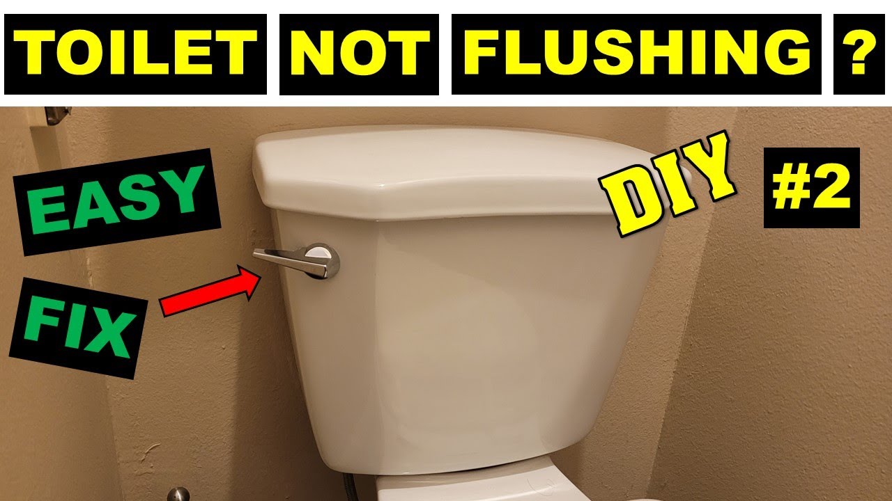 Toilet Handle TROUBLE? Fix It in 2 Minutes Flat! - YouTube