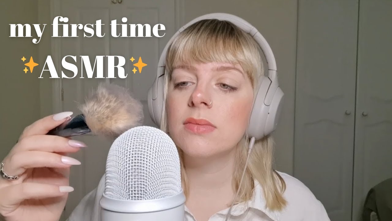 trying ASMR for the first time - YouTube