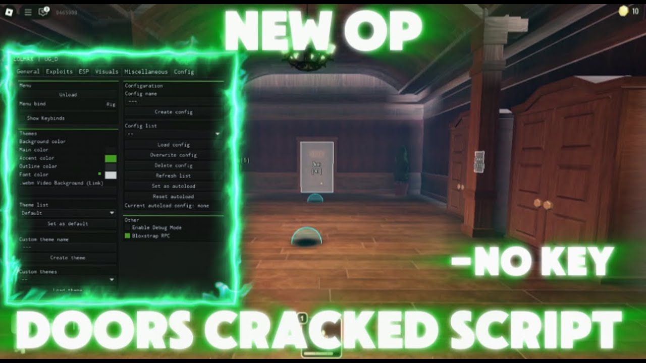 [NEW] Doors Retro Mode OP Script Cracked PC 2025 | LOLHAX V3 Keyless ...