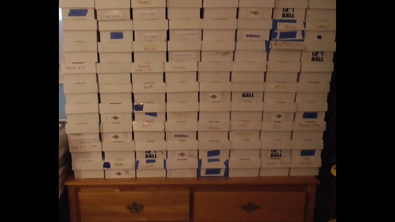 Vlog #46 / My New Trading Card Room Part 1 - YouTube