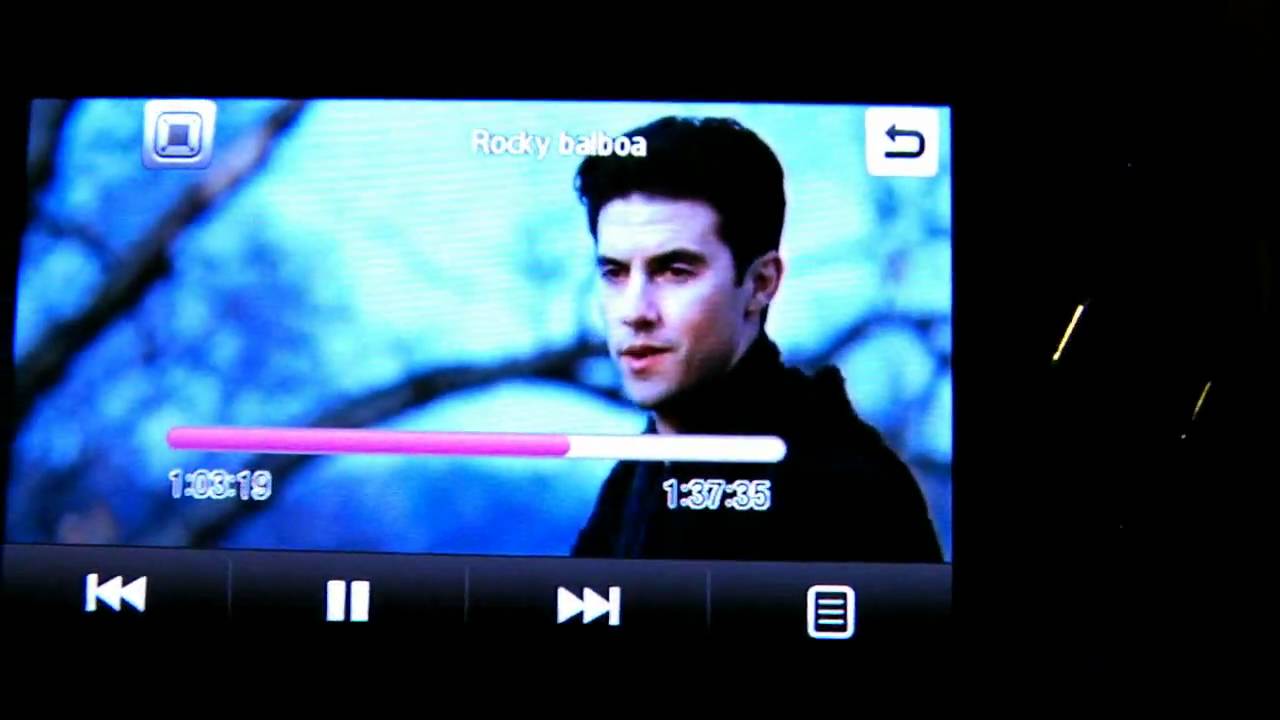 Samsung S8000 Jet, divx playback - YouTube
