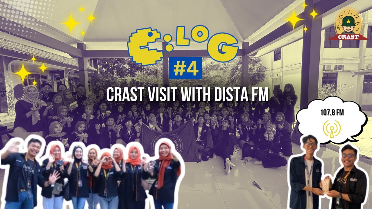 [C:LOG S3 #4] Crast Visit: Cek Dahsyatnya Bertamu di Radio Dista FM, Solo! - YouTube