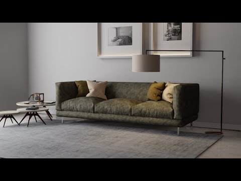How to Model a Couch in Blender - YouTube