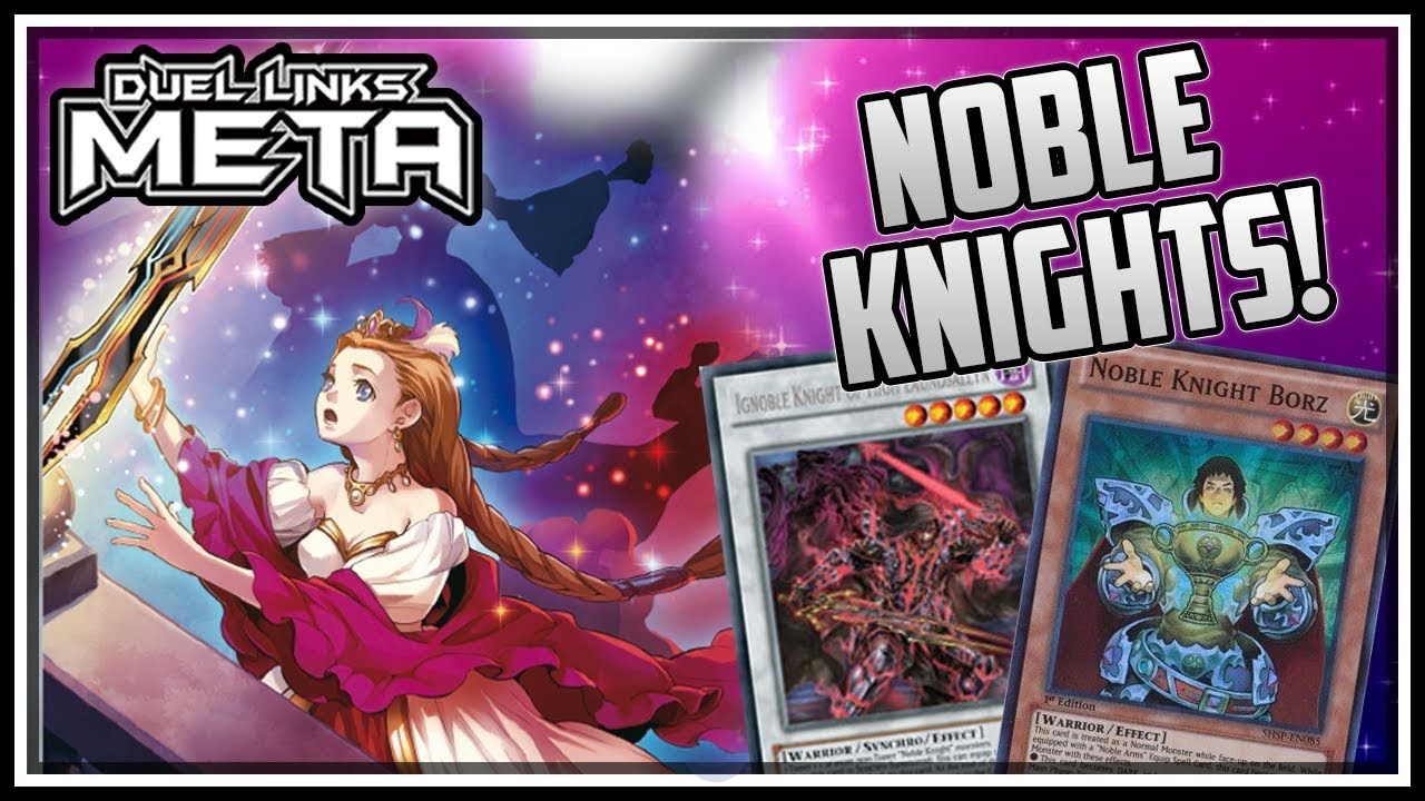New Noble Knights! ONE New Card Makes This Deck Great! - YouTube