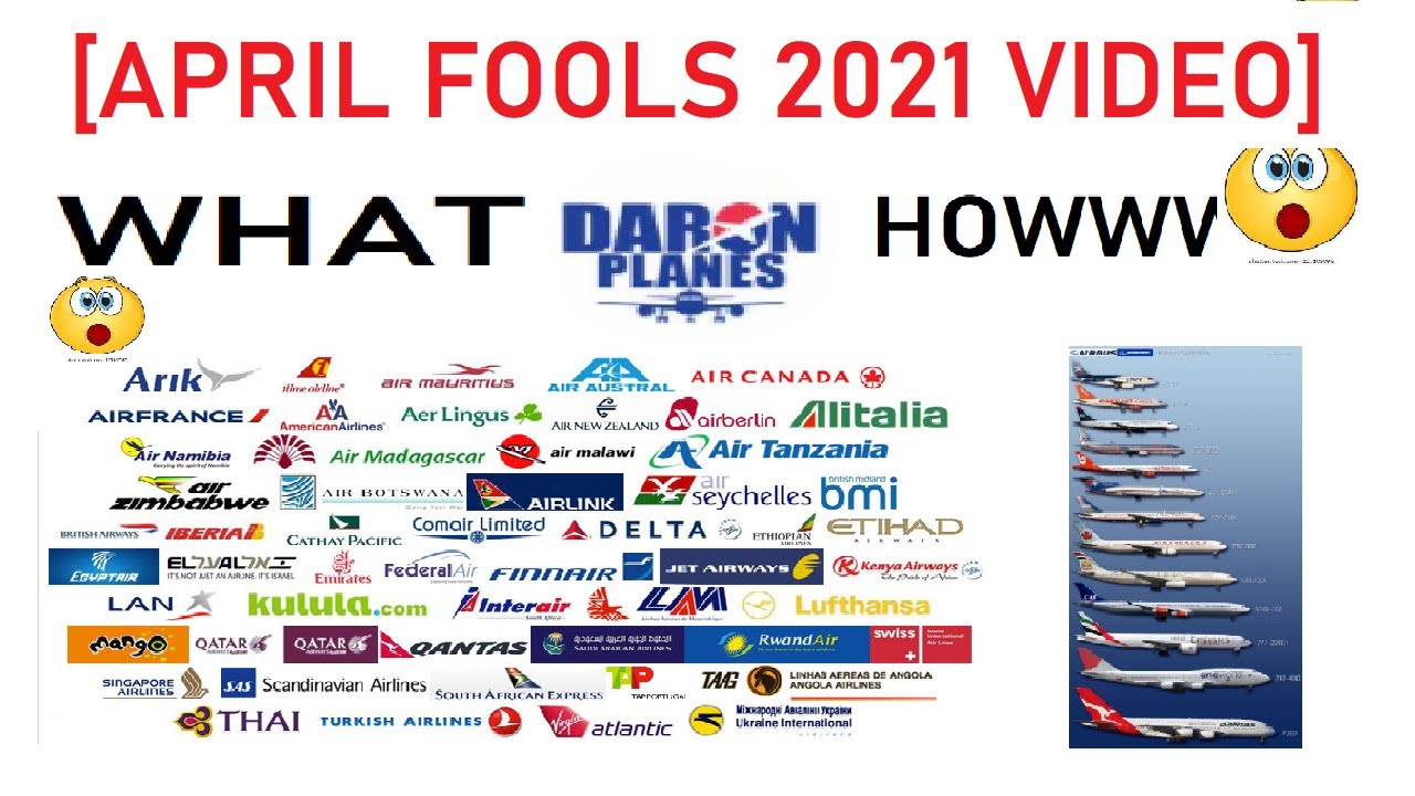 [APRIL FOOLS] DARON RELEASES EVERY AIRLINE AND PLANE IN THE WORLD! (OMG ...