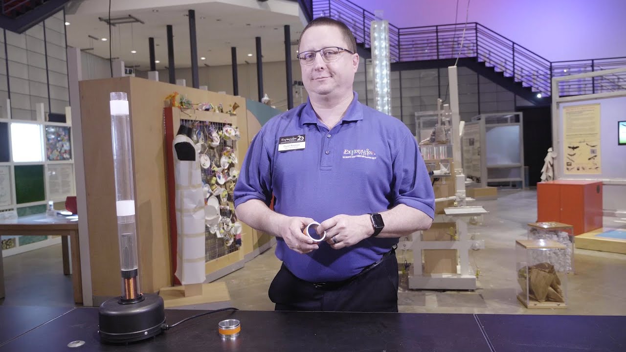 Magnetic Ring Launcher - YouTube