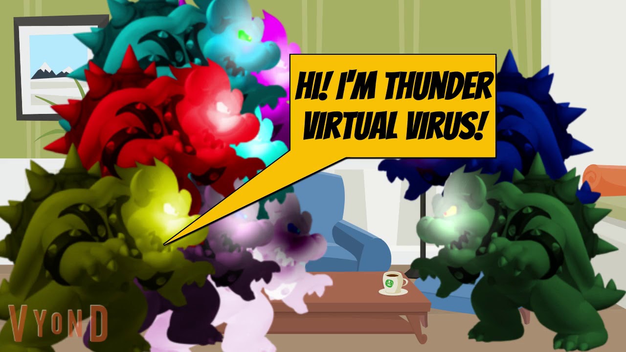 Virtual virus get's new brothers - YouTube