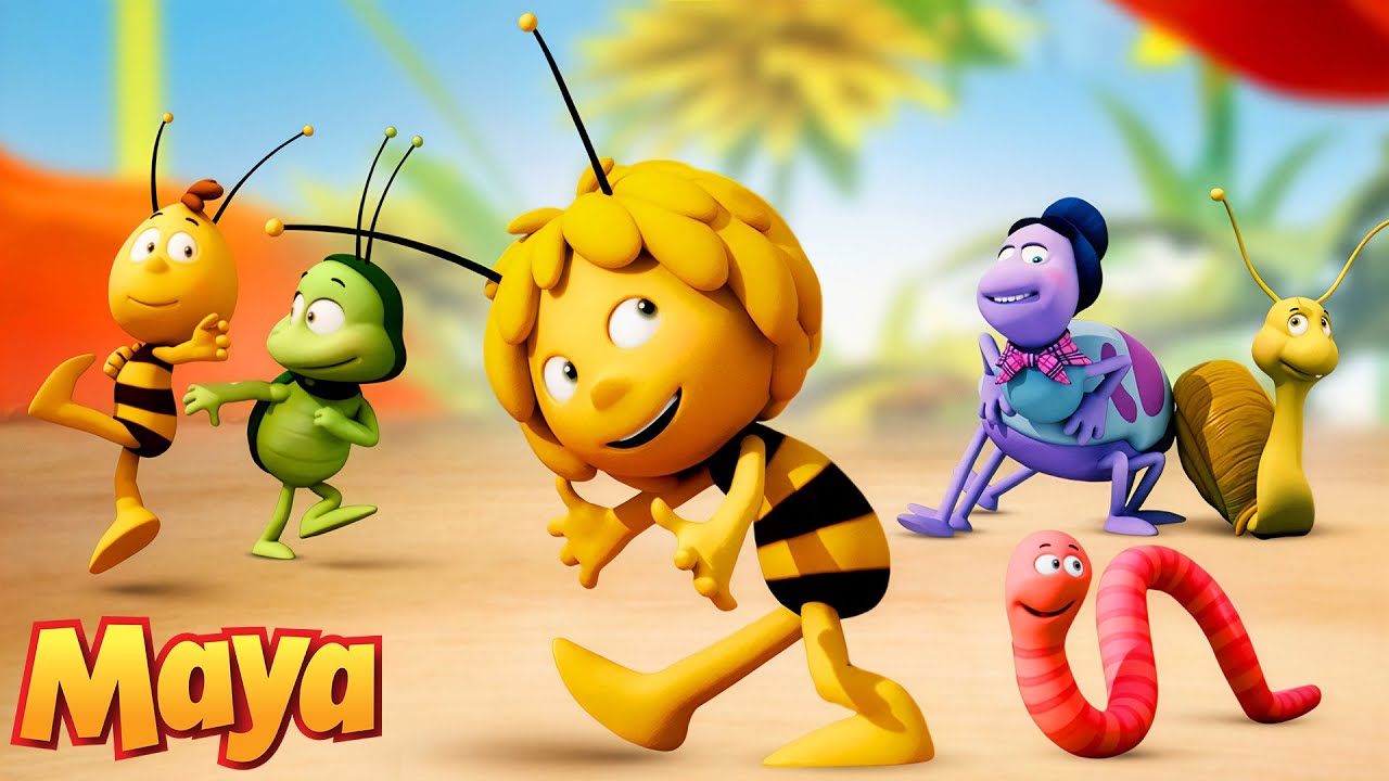 ¡Baila con Maya y sus amigos! ¡Una aventura musical loca 🎶 🐝 Maya la ...