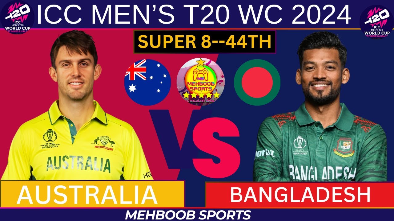 🔴LIVE | Bangladesh vs Australia Live Score | BAN vs AUS ICC T20 World ...