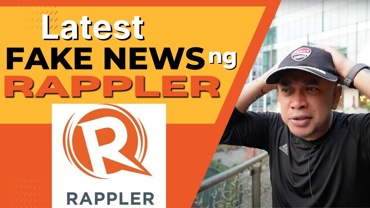 Latest FAKE NEWS ng RAPPLER? - YouTube