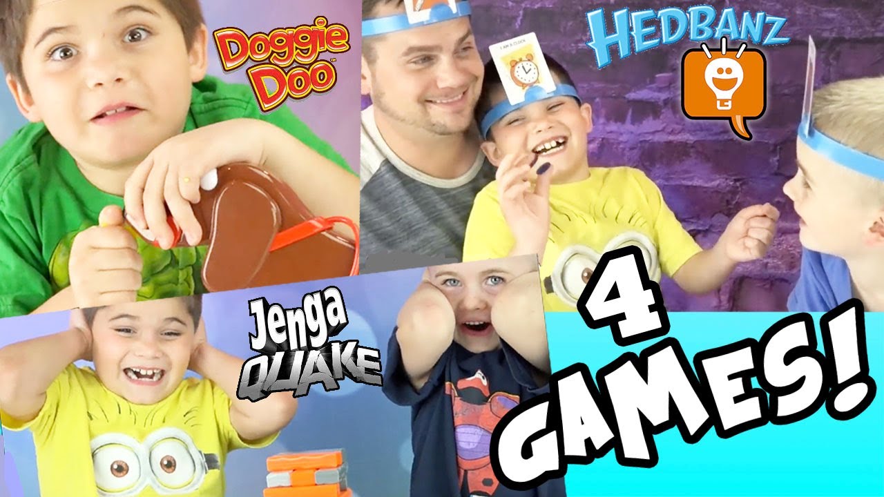 FAMILY GAME TIME Playlist! Compilation Fun by HobbyFamilyTV - YouTube