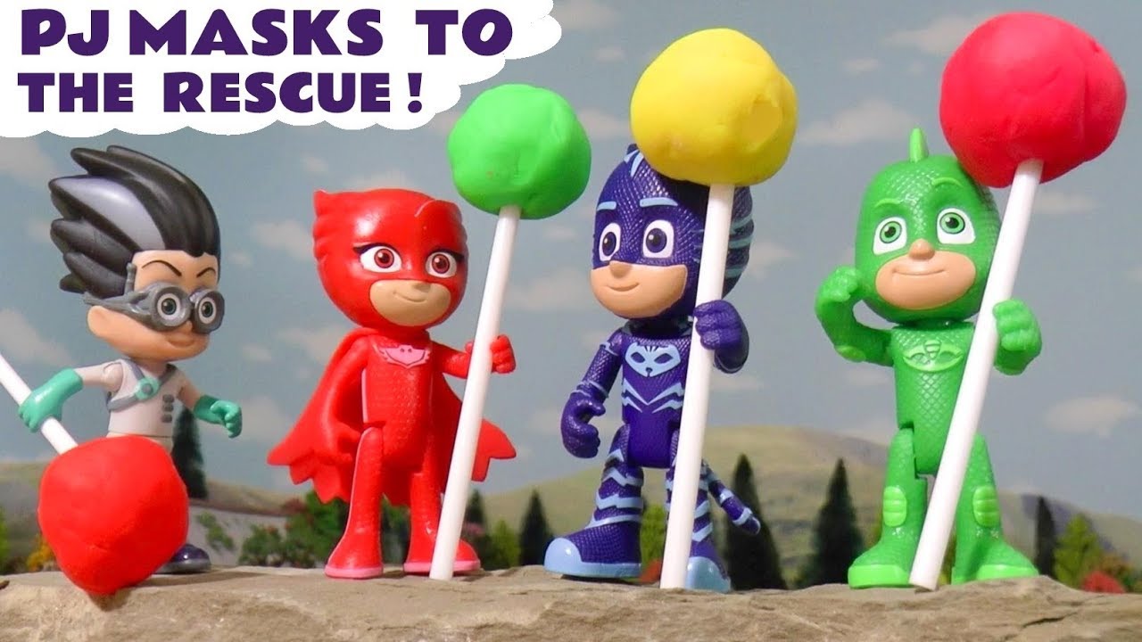 PJ Masks to the rescue - Toy stories for kids TT4U - YouTube