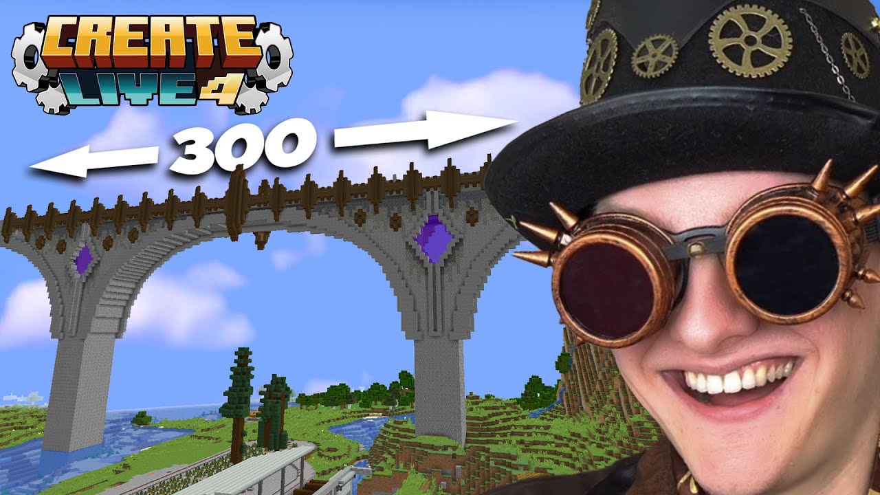 XXL RIESEN ZUG BRÜCKE! - CREATE LIVE 4 - #30 - YouTube