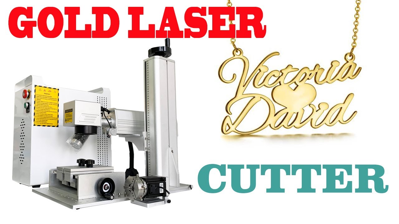 Jewelry engraving and cutting machine I Silver gold laser cutter I ...