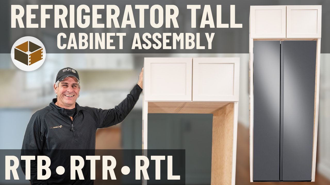 Refrigerator Tall Cabinet Assembly (RTB • RTR • RTL) | RTA Cabinet ...