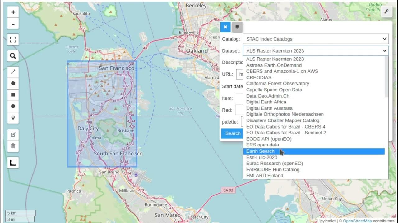 Searching For Naip Imagery On Aws Interactively Youtube