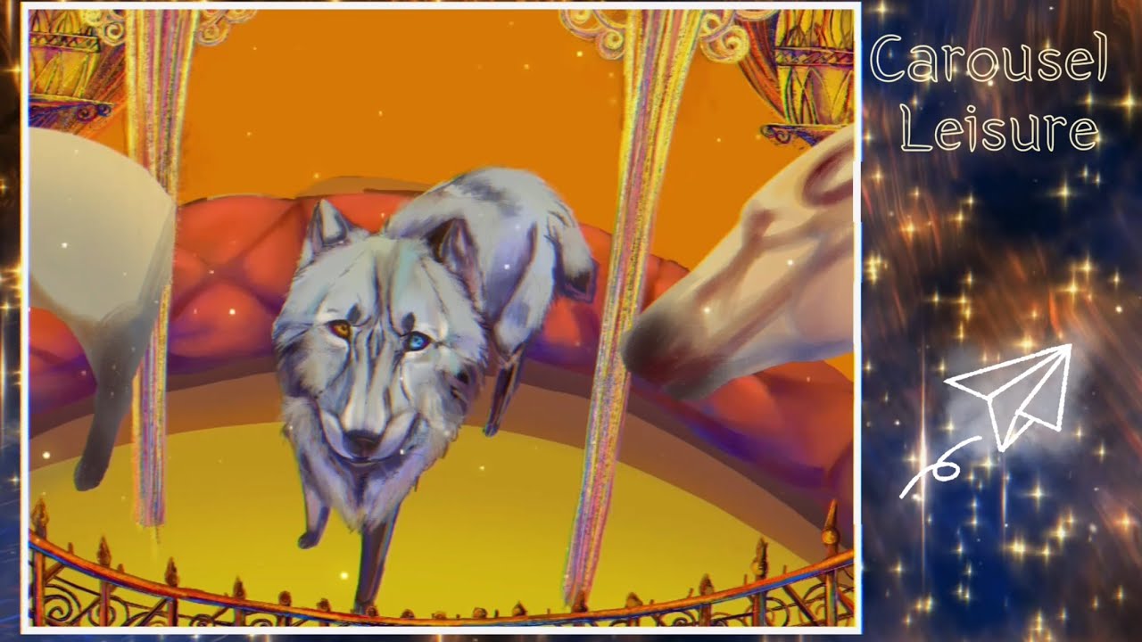 Carousel Leisure- wolf speedpaint (procreate) - YouTube