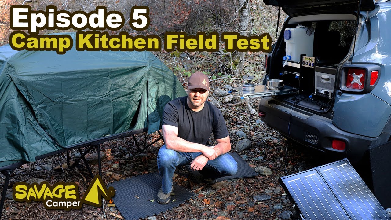 Field Testing the Savage Camper Kitchen [Episode 5] Compact SUV Camp ...