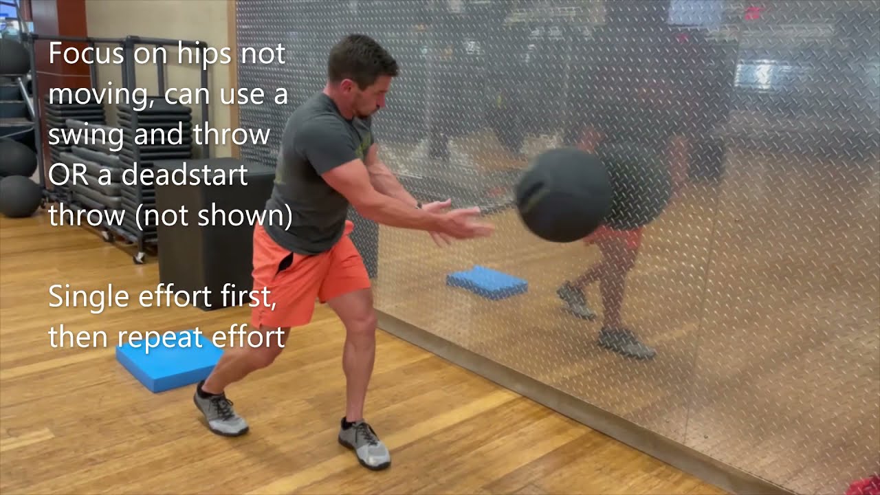 Ballistic Exercise Variations - YouTube