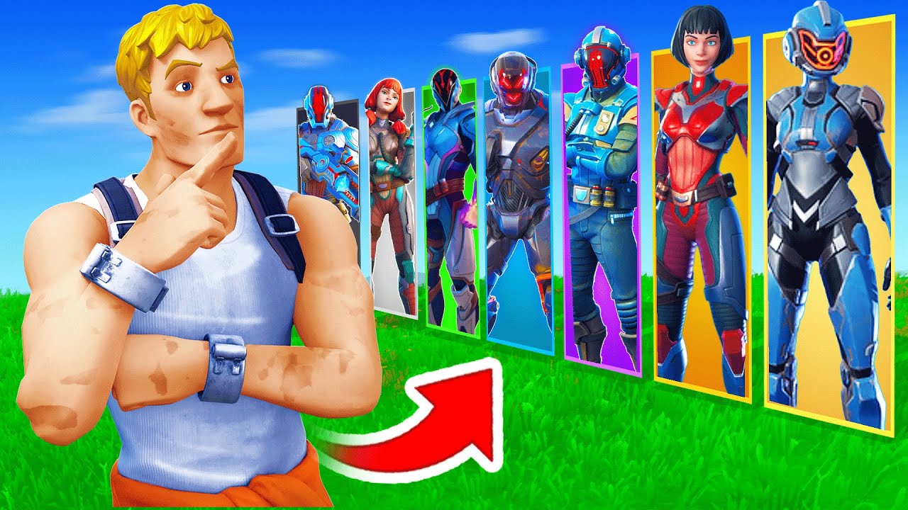 The *RANDOM* SEVEN BOSS Challenge in Fortnite! - YouTube