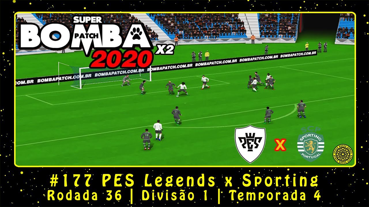Super Bomba Patch 2020 X2 (PS2) ML #177 PES Legends x Sporting | Rod.36 ...