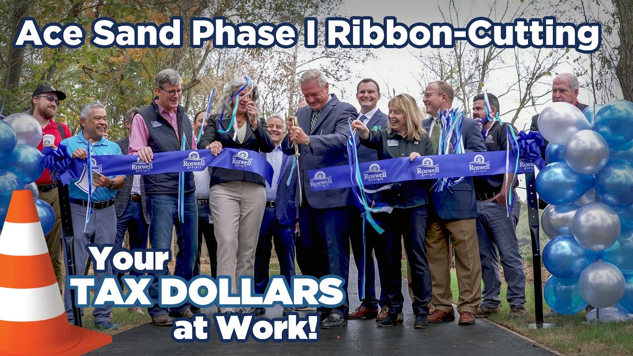 Ace Sand Phase I Ribbon-Cutting Ceremony - YouTube