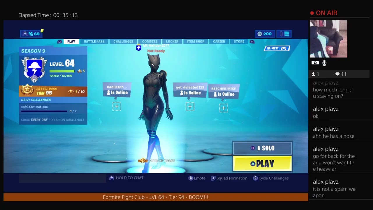 Fortnite Fight Club ...!!! LEVEL 64 - Tier 94 - YouTube
