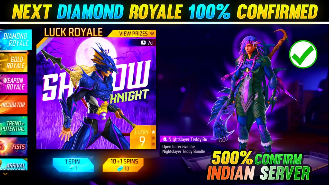 NEXT DIAMOND ROYALE BUNDLE FREE FIRE | NEW DIAMOND ROYALE FREE FIRE ...