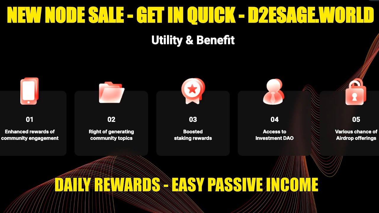 New NODE Sale - $DVT- Get in quick - Just Launched - Daily Rewards ...