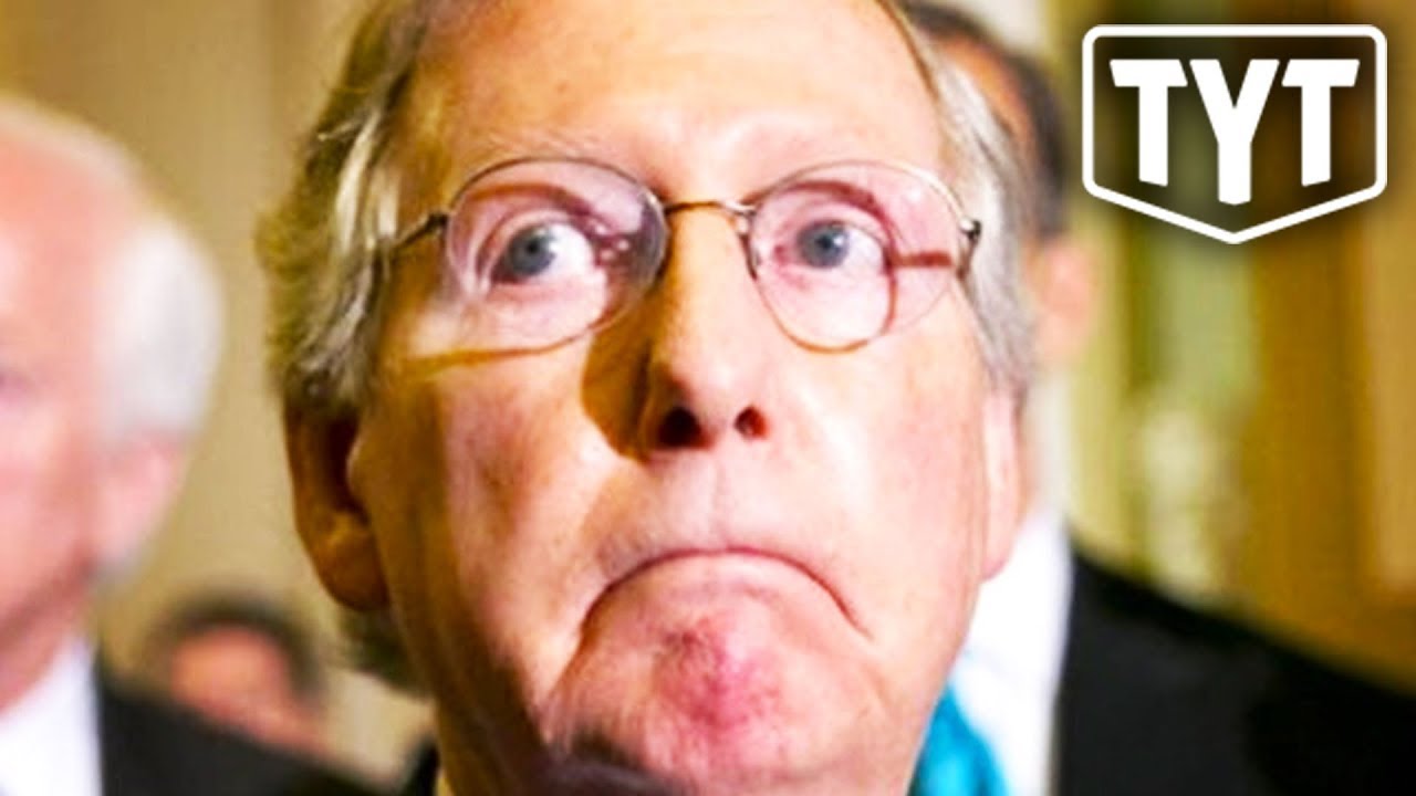 Poor Mitch McConnell Needs A Safe Space - YouTube