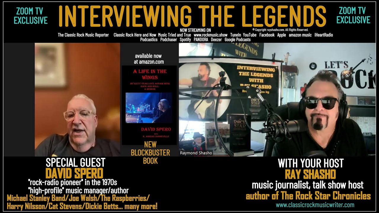 David Spero Legendary Rock Manager Unfolds Truths in New Book! - YouTube