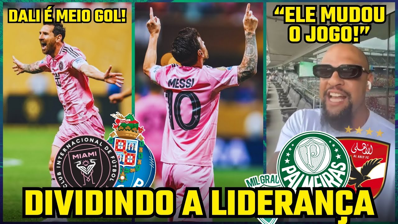 INTER MIAMI SURPREENDE E VENCE O PORTO NO MUNDIAL | FELIPE MELO REAGE ...
